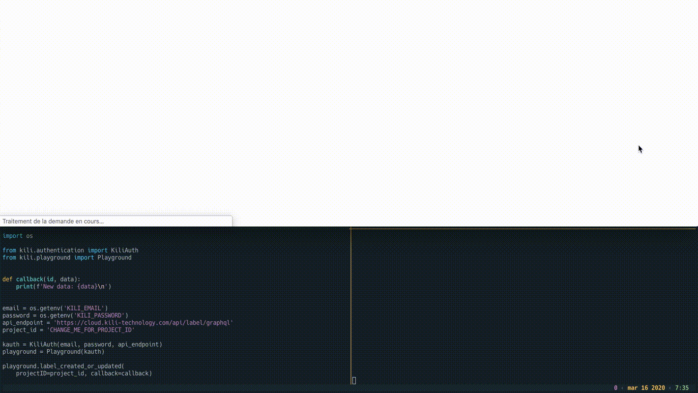 How to chain annotation projects with webhooks